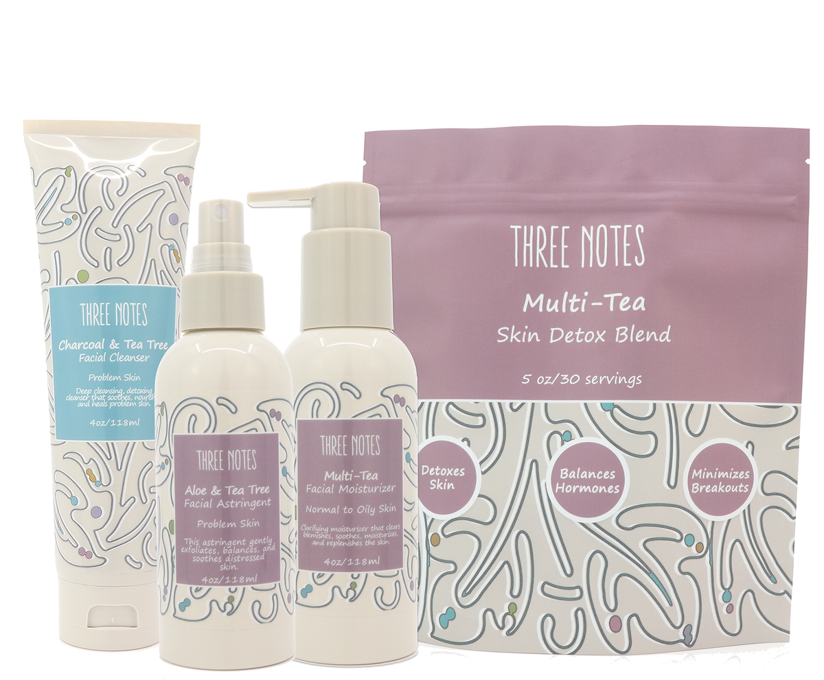 Acne Kit 2-Part System for Clear, Healthy Skin | Three Notes – Three ...