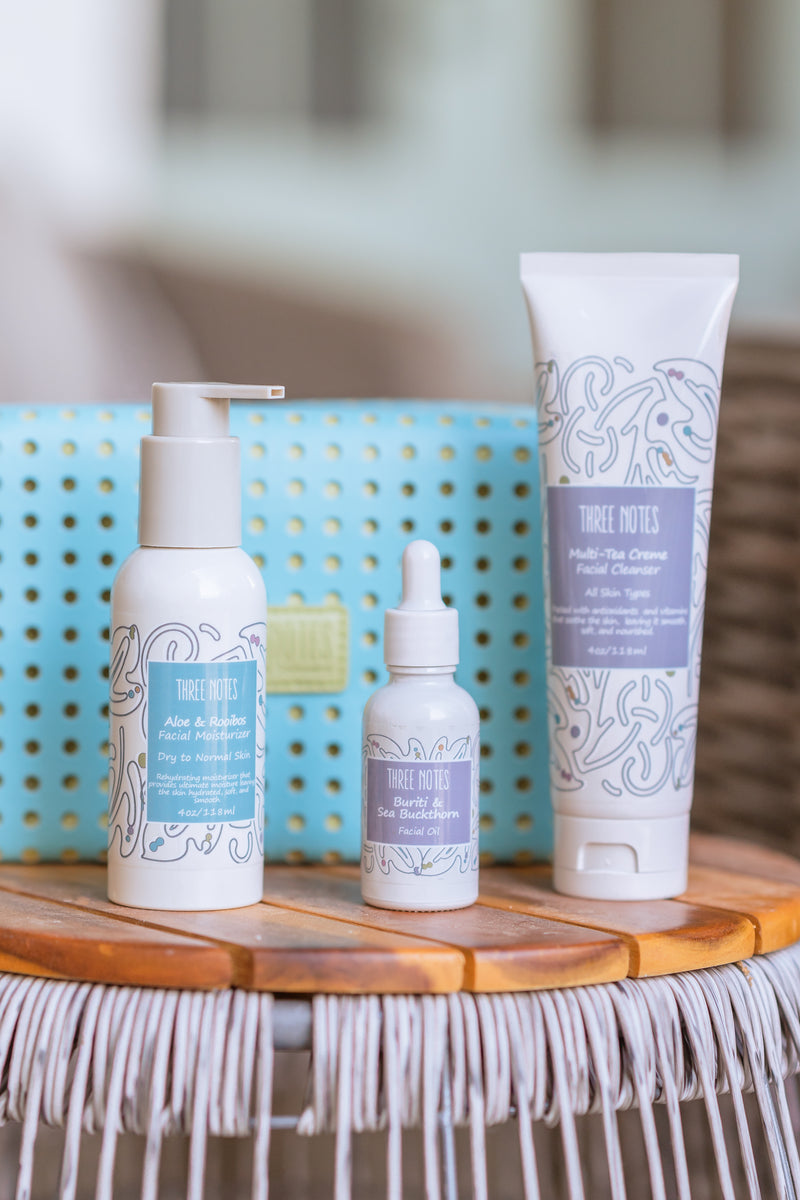Multi-Tea Facial Cleanser - Nourishing & Natural Skincare | Three Notes ...